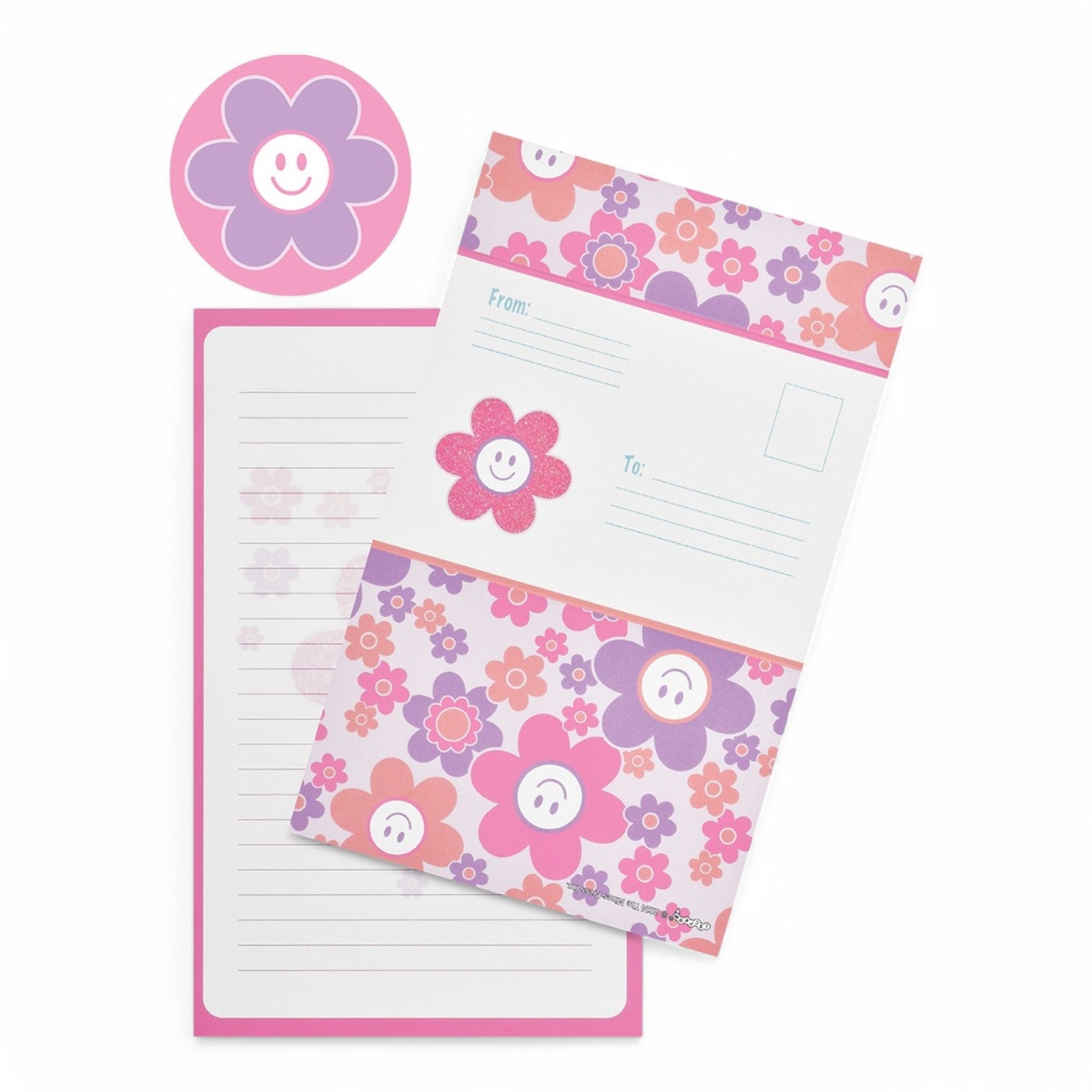 Groovy Smiles Foldover Cards | Bee Bee Designs