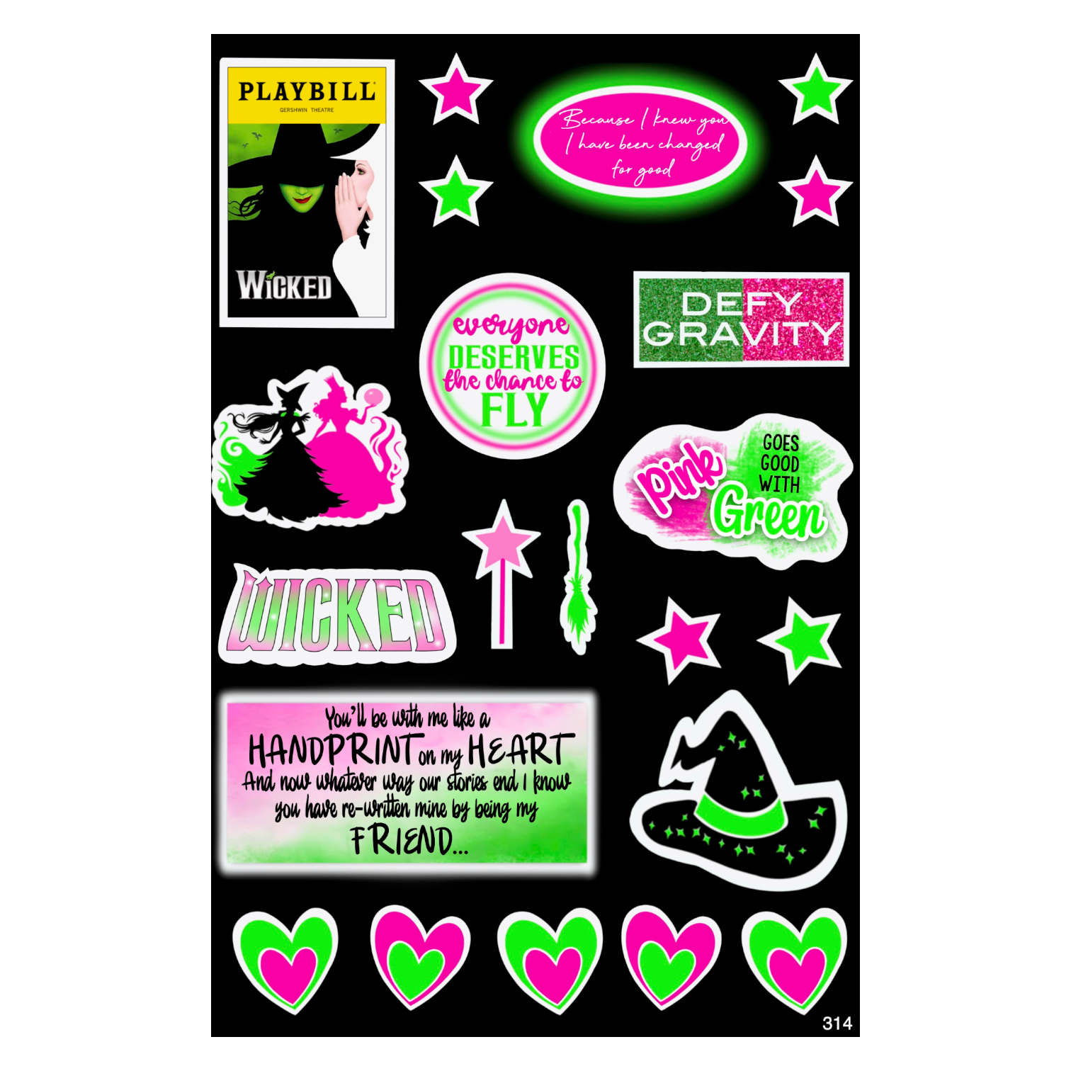 Wicked Cling Its | Bee Bee Designs