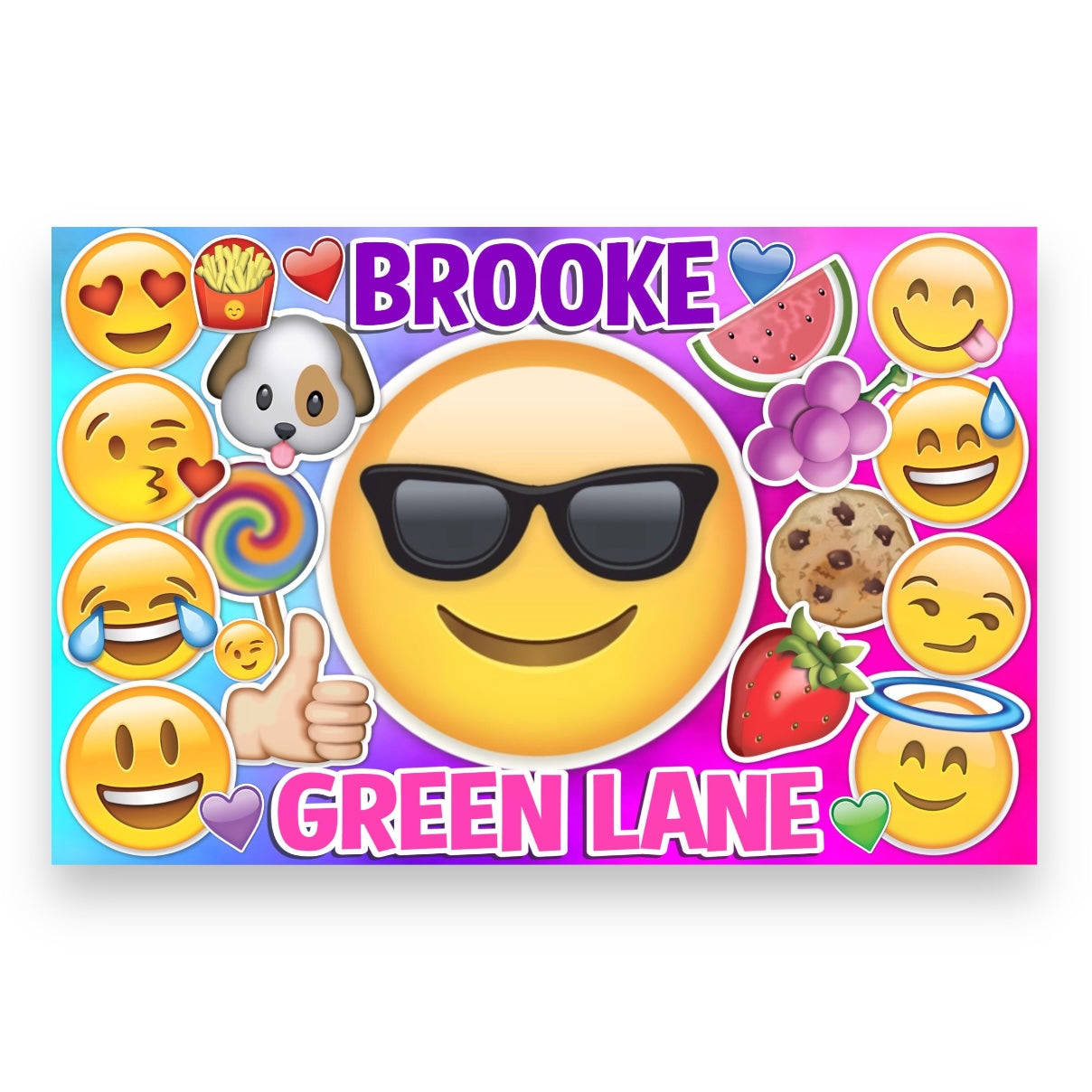 Emojis Forever Poster – Bee Bee Designs