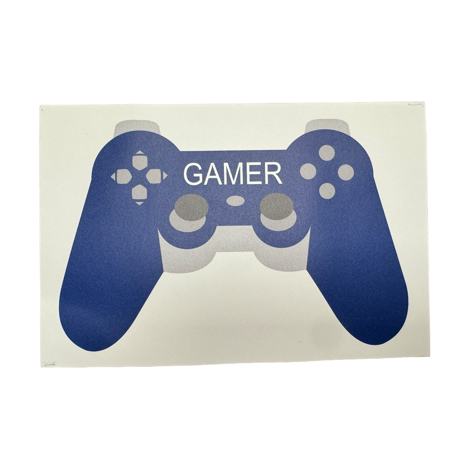 Gamer Controller Removable Decal Postcard – Bee Bee Designs
