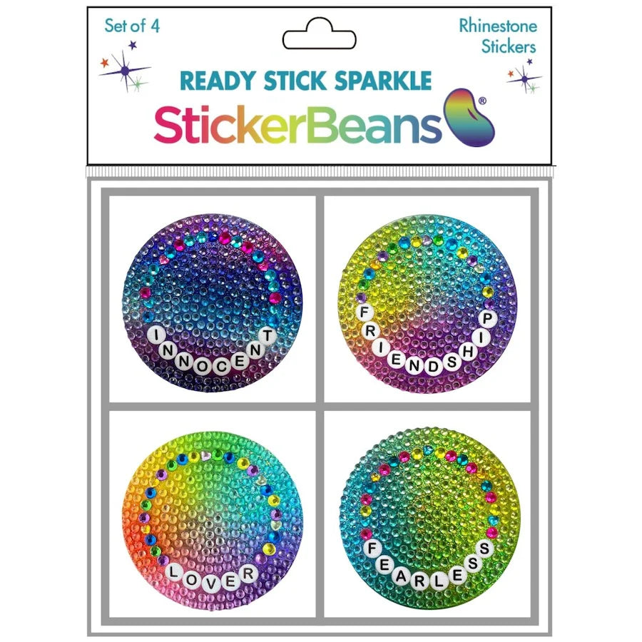 Friendhip Bracelet Set of 4 Stickerbean Set – Bee Bee Designs