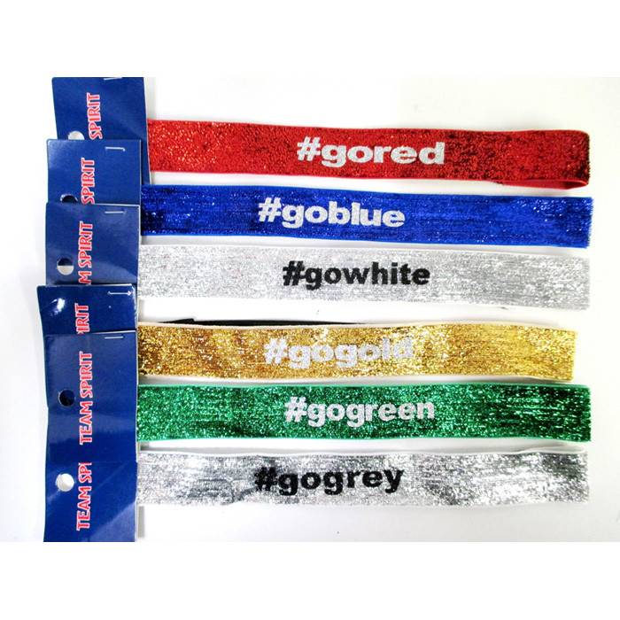 Tinsel Go Team Headwrap – Bee Bee Designs